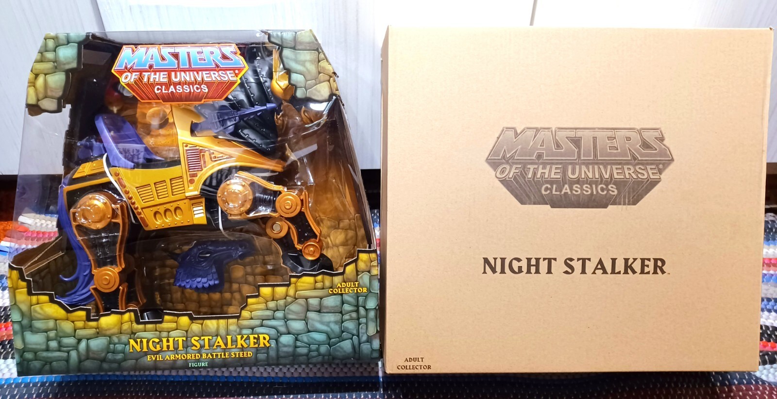 NIGHT STALKER Figure MASTERS UNIVERSE Classics MOTUC He-Man Matty ...