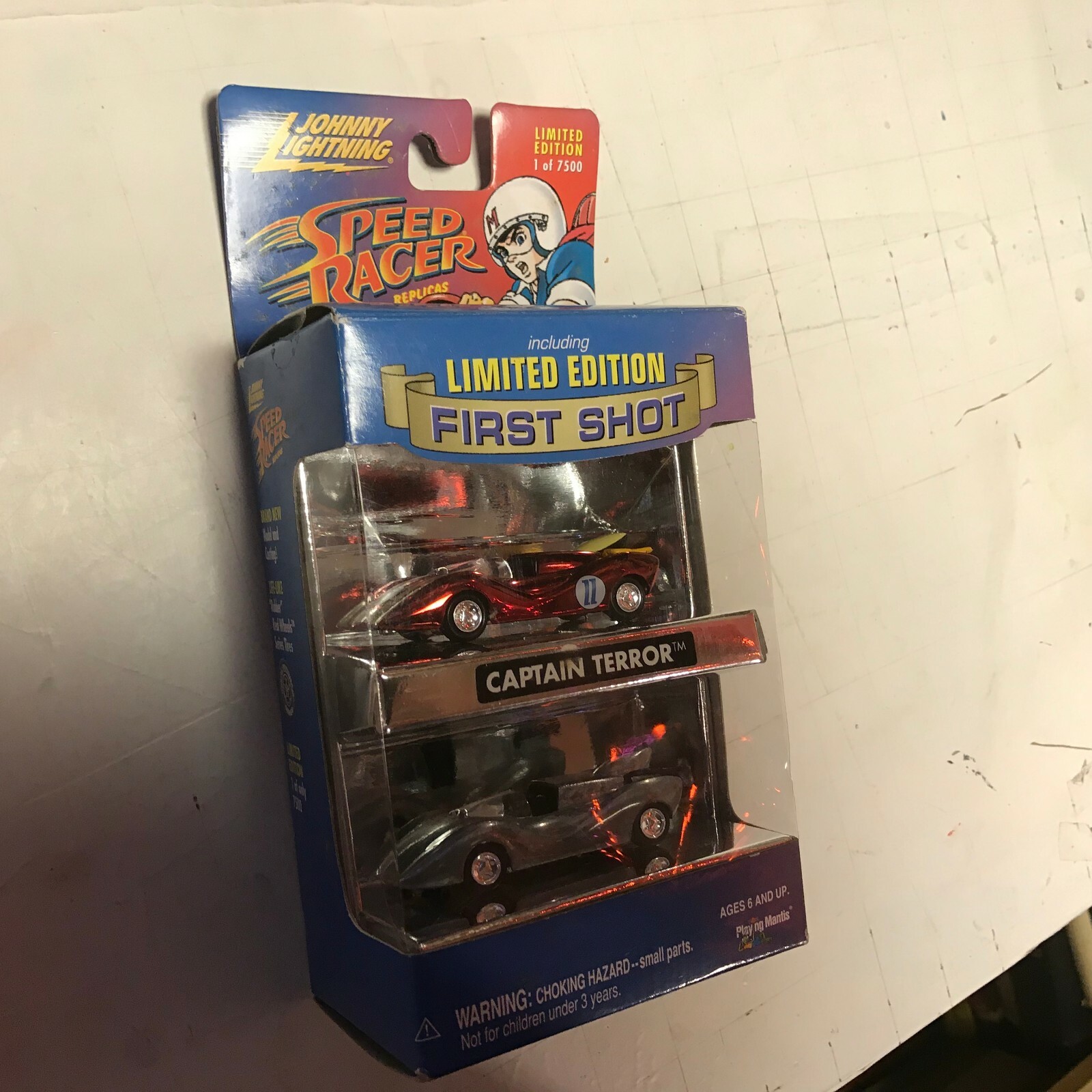 Speed Racer Ltd Ed 1/7500 First Shot Captain Terror 1:64 diecast 2 cars ...