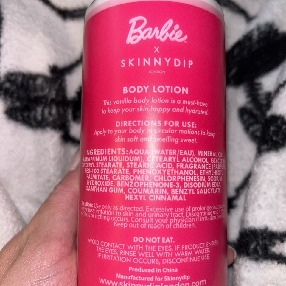 Barbie x Skinny Dip London Body Lotion 16.6 Fl oz. New, Unused. | eBay