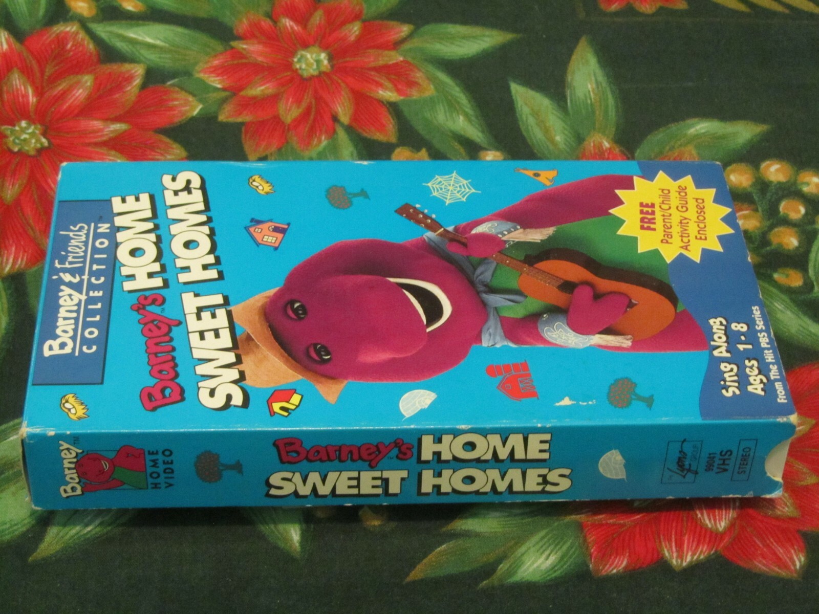 BARNEY FRIENDS~HOME SWEET HOMES~VHS~KIDS LEARN WHERE PEOPLE & ANIMALS ...