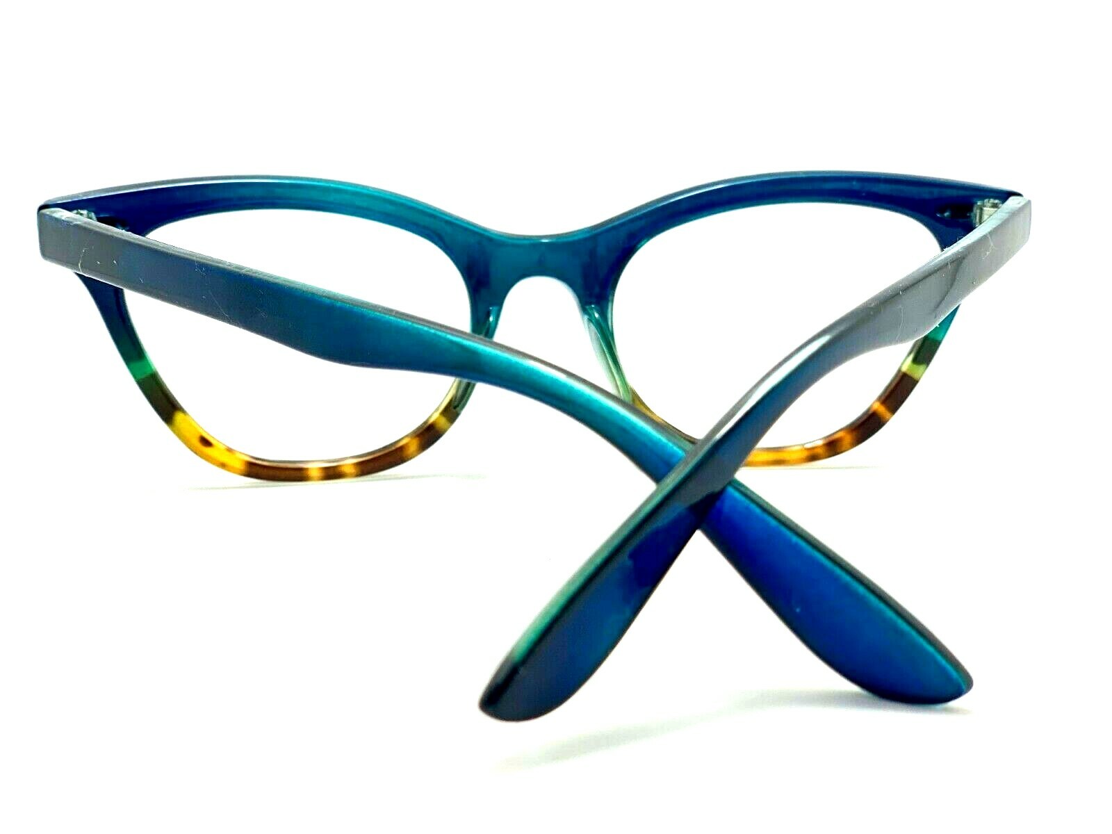 Cat Eye"Ombre" Women Eyeglasses Tortoise Two Tone Gradient Shadz GAFAS ...