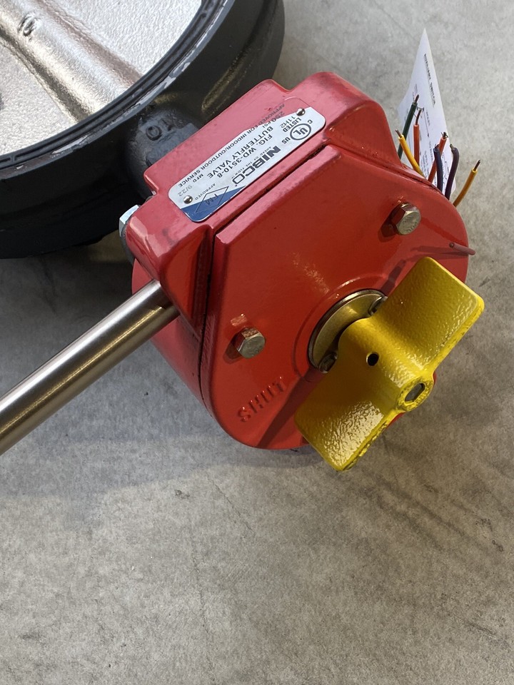 NEW NIBCO 10" BUTTERFLY VALVE WITH GEAR OPERATOR WD-3510-8 | eBay