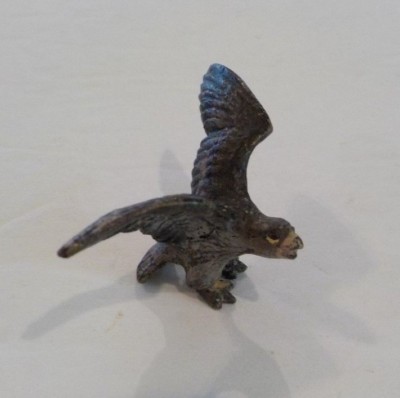 Miniature Vienna Bronze Austria Eagle Figurine with Spread Wings | eBay