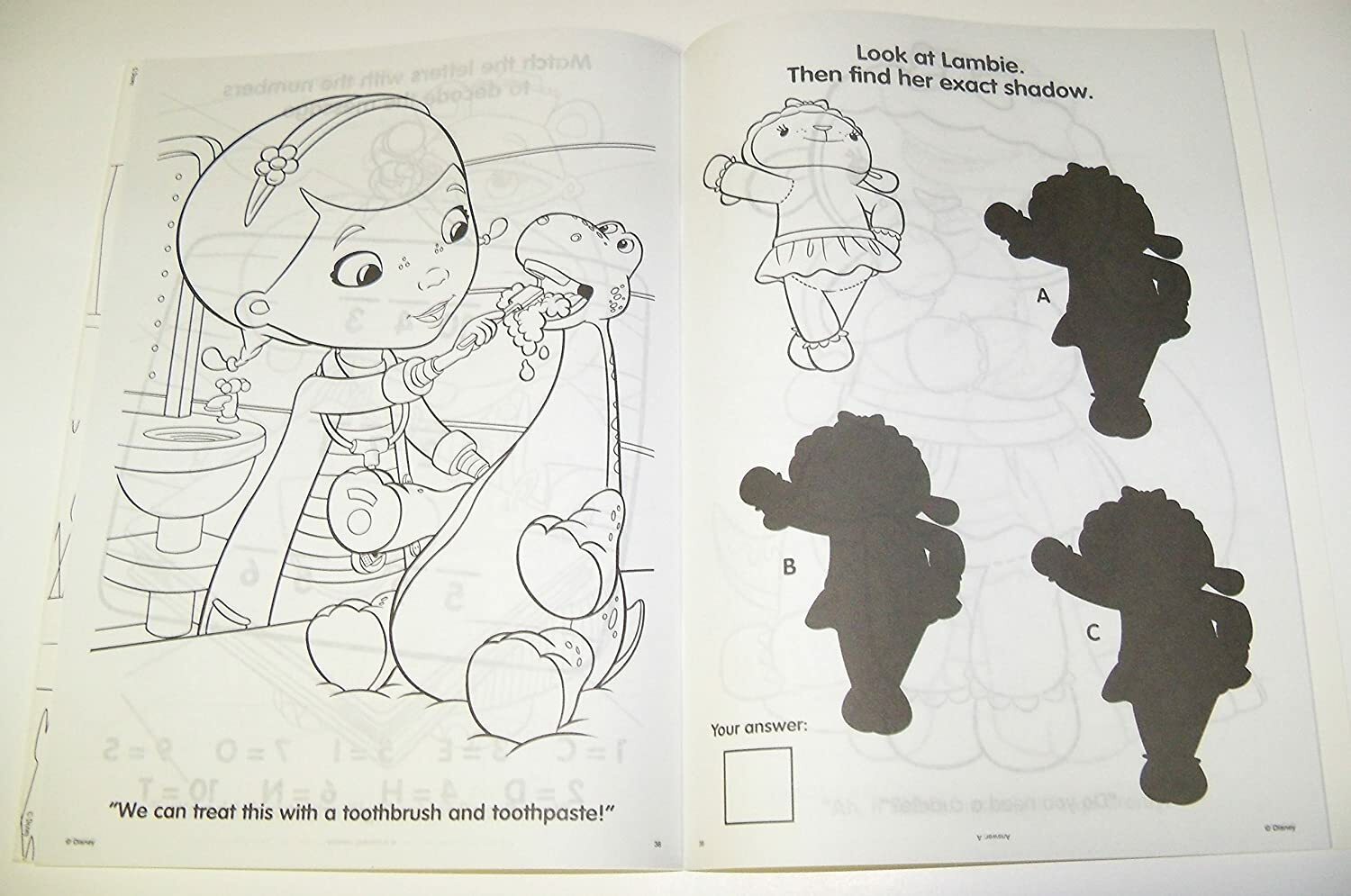 Doc Mcstuffins Hallie Coloring Pages
