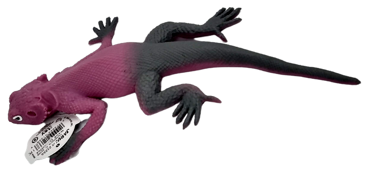Lizard Life-Like Imperial Toy Squishy Ja-Ru Creatures Stretchable ...