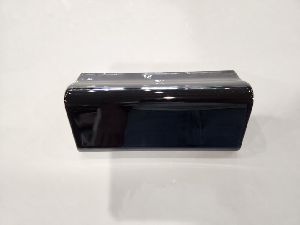 Glossy Black V Cap Ceramic Tile Countertop | eBay