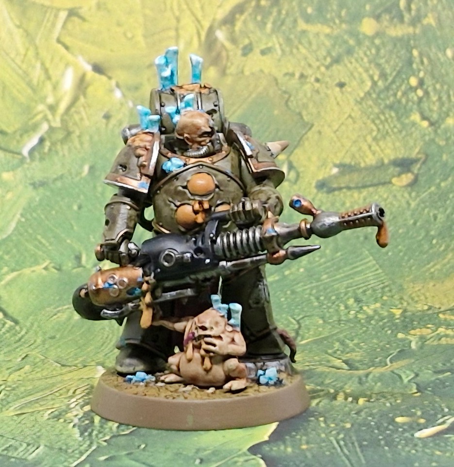 Quality Painted 40k Death Guard Plague Marine Kill Team Singles Ready ...