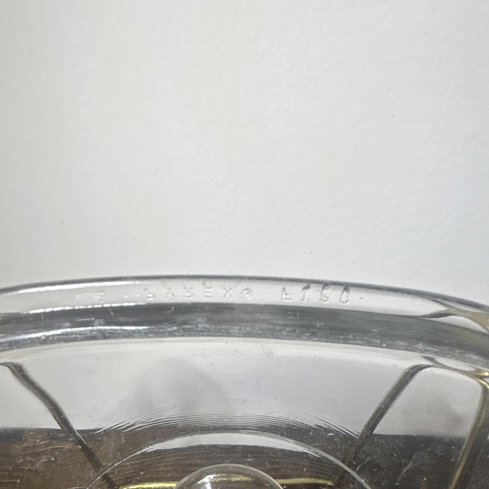 Vintage Pyrex Glass Oval Casserole Lid F12C Clear Replacement | eBay