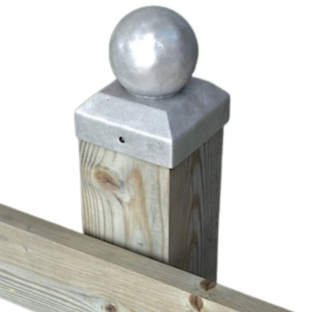 Decorative Metal Fence Post Caps | Shelly Lighting