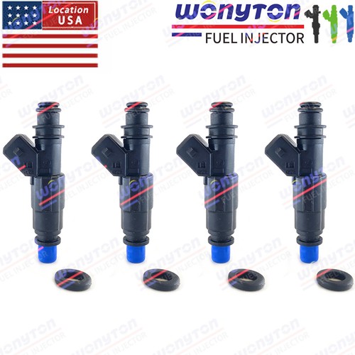 4x Upgrade 8 Holes Fuel Injector FJ353 For 88-91 Isuzu Trooper Rodeo ...