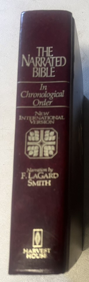 The Narrated Bible In Chronological Order NIV Narration By F LaGard ...