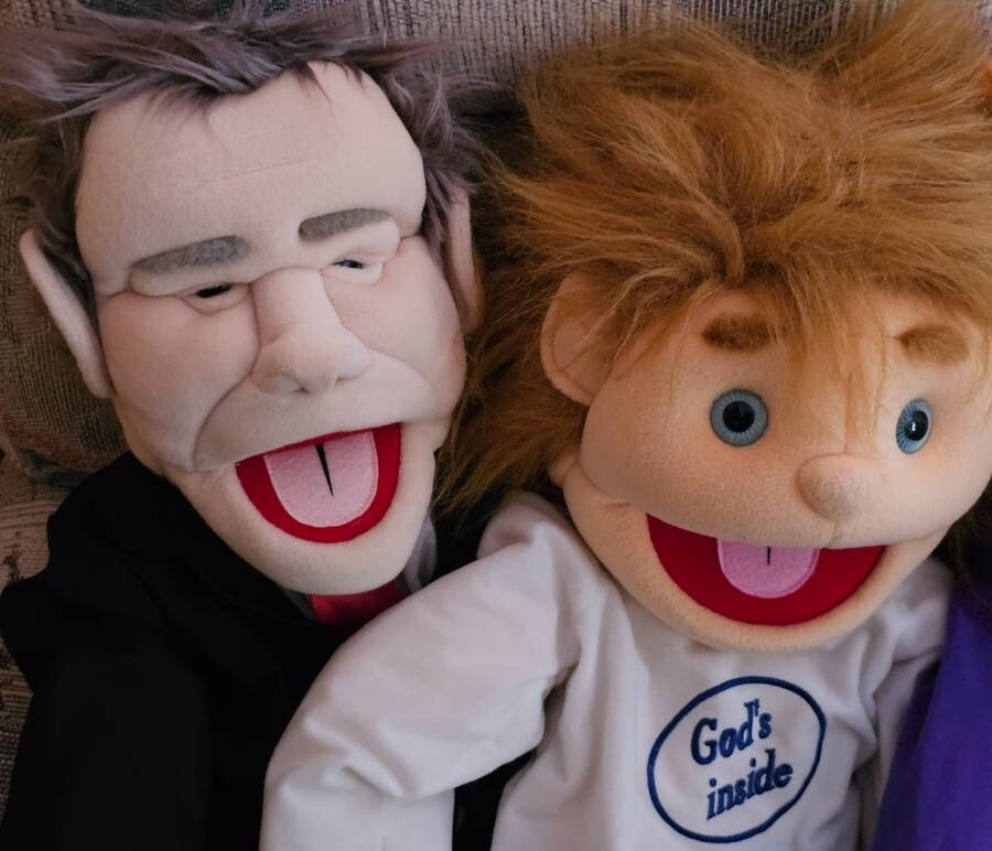 Large Lot of 8 Full Body 28 Inch Sunny Puppets with Hand Sticks & Story ...