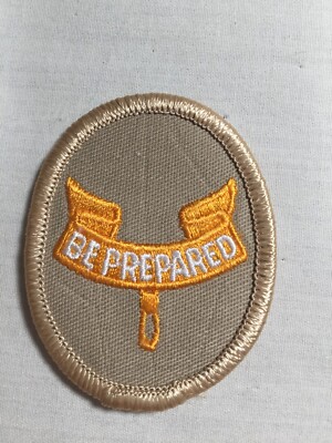 Second Class Scout Rank Tan plastic back BSA Position Patch | eBay
