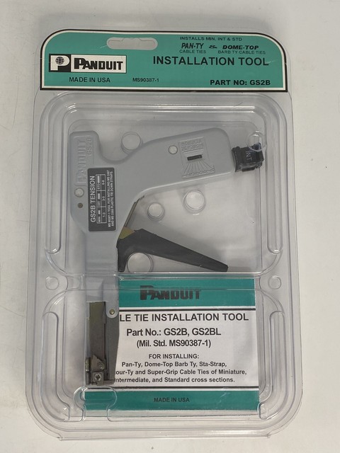 Panduit GS2B Hand Operated Cable Tie Tool for sale online | eBay