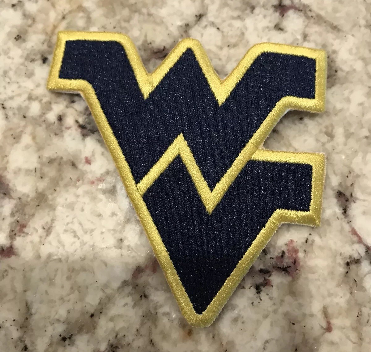 WV West Virginia Mountaineers Vintage Embroidered Iron On Patch 3" x 3 ...