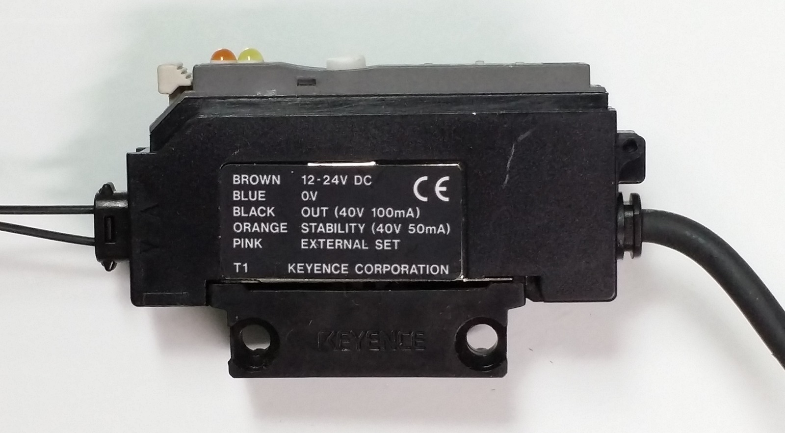 [Used] KEYENCE / FS-T1 / Fiber Optic Sensor Amplifer, 1pcs | eBay