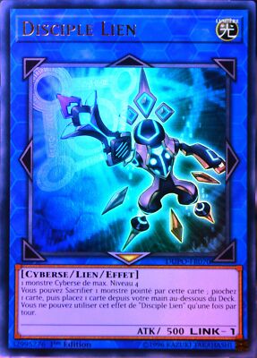 carte YU-GI-OH DUPO-FR070 Disciple Lien (Link Disciple) - Ultra Rare ...