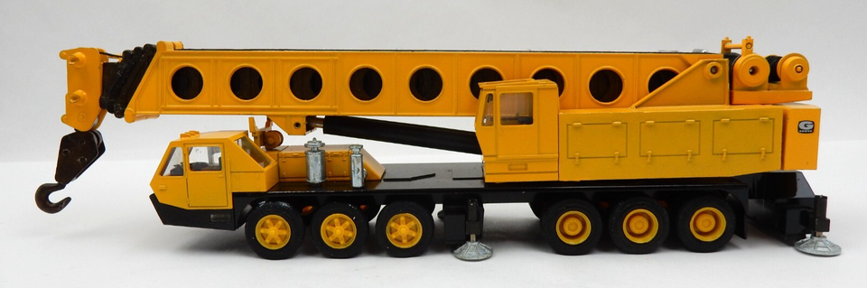 VINTAGE GROVE TM1275 MOBILE CONSTRUCTION CRANE ~ 1/55 SCALE DIECAST ...