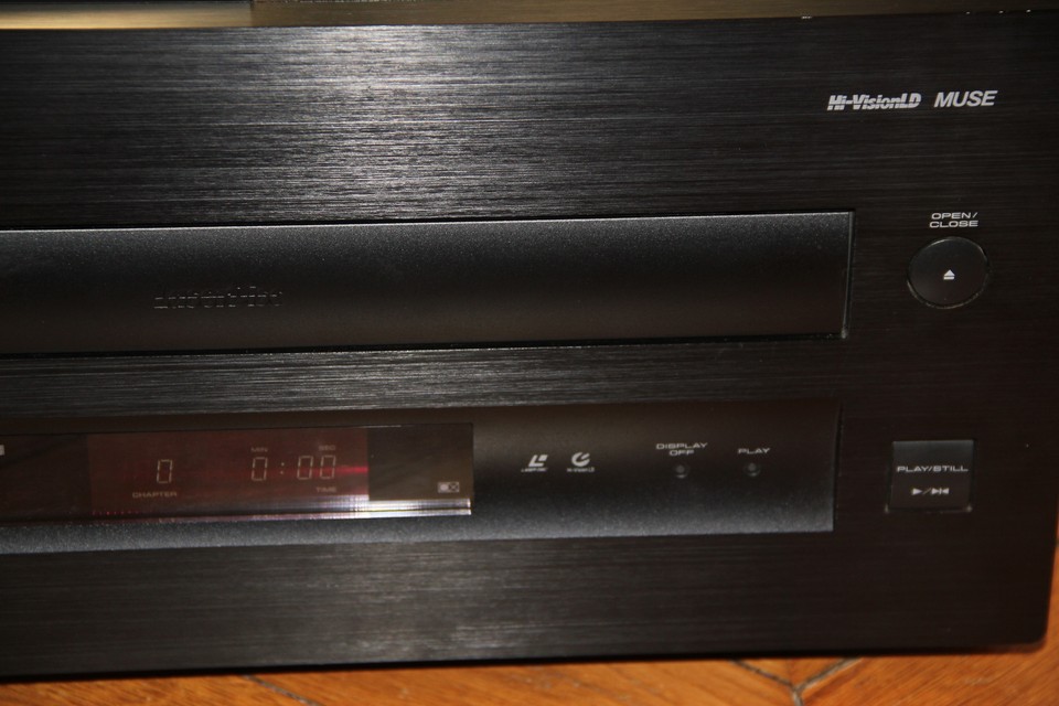 Pioneer HLD X0 Hi Vision Muse Laserdisc LD NTSC Player | eBay