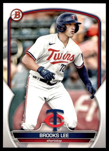 Brooks Lee 2023 Bowman Draft BD-75 Minnesota Twins Baseball Card | eBay