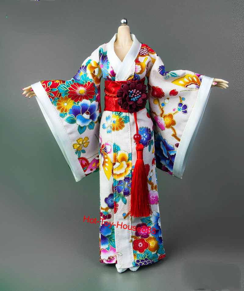 1/6 Japanese Long / Short Bathrobe Kimono Clothes Fit 12" TBL Action ...