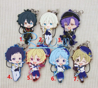 Japan Anime Ensemble Stars ES Mika LEO Rubber Strap Phone Charm ...