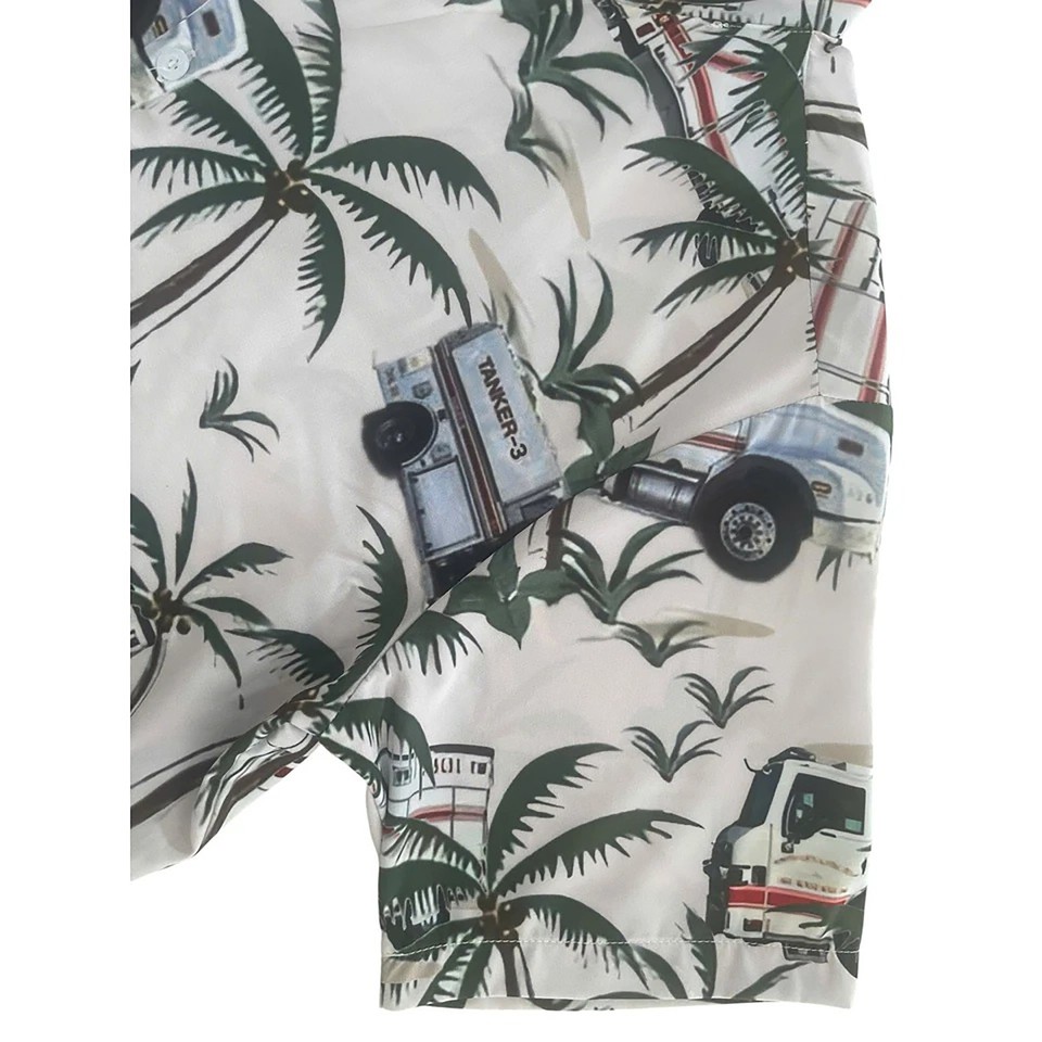 John Force NHRA Racing 2001 Uniform Apparel Clothes Hawaiian Shirts | eBay