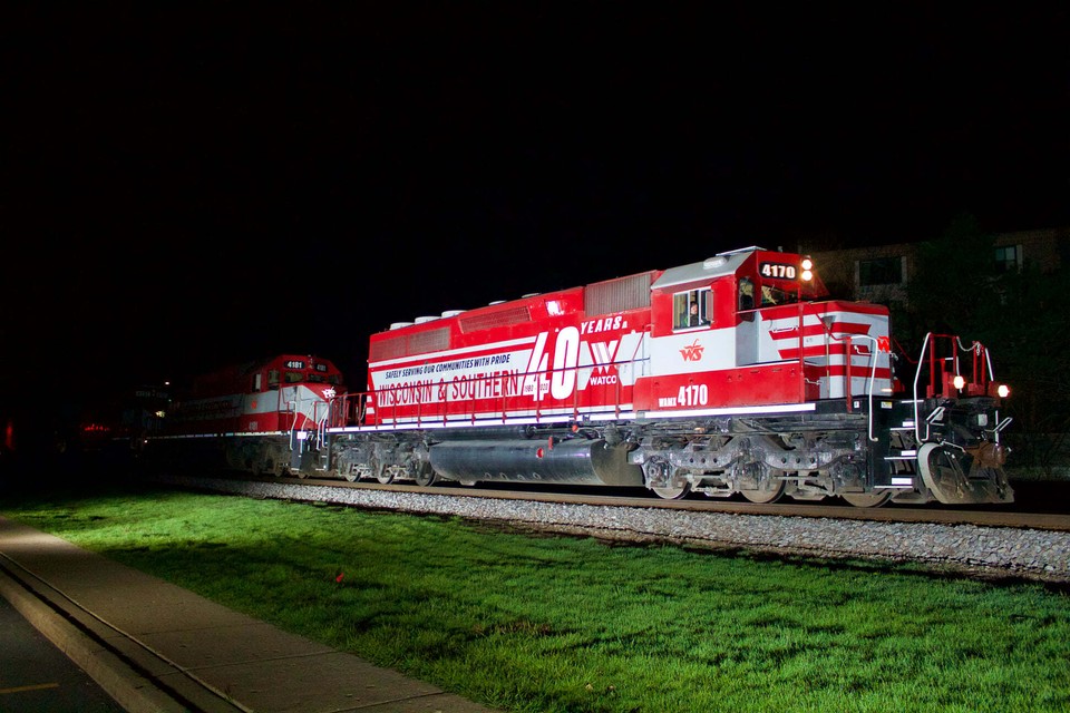 Wisconsin & Southern WATCO 40th Anniversary SD40-2 HO Scale Decal Set ...