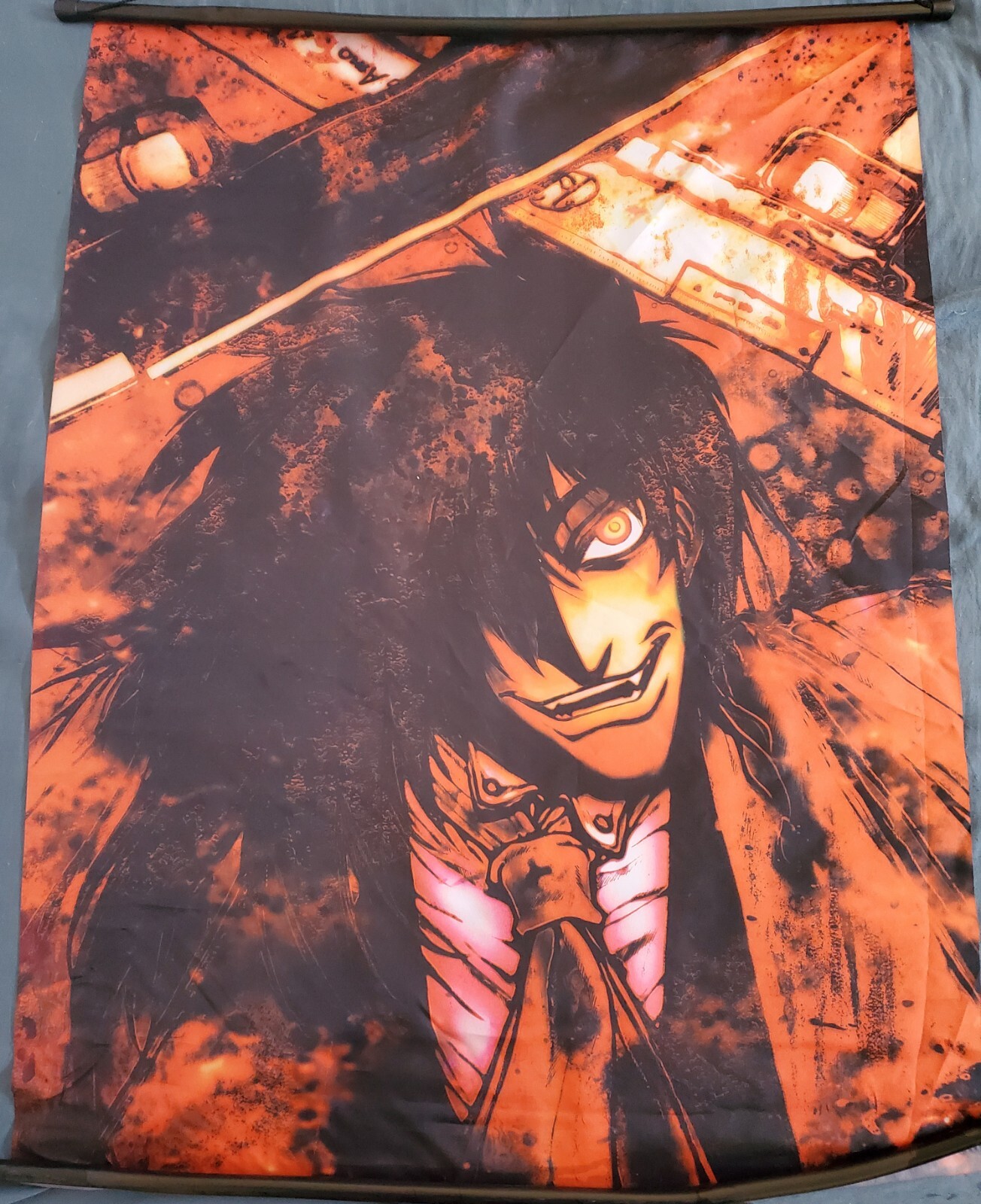 Vintage Hellsing Anime Wall Scroll Poster 38.5x29.5" Rare | eBay