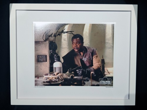 Carl Weathers signed Star Wars The Mandalorian 8x10 photo Greef Karga ...