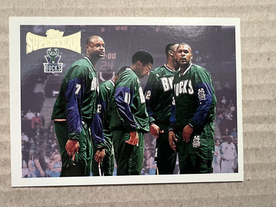 1996-97 Topps Super Team Sweepstakes Milwaukee Bucks Team #MB | eBay