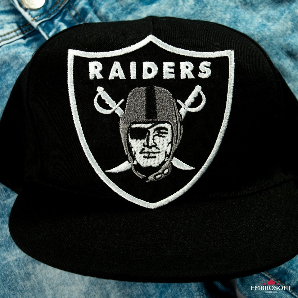 Oakland Raiders Patch, American Football Team Logo, Embroidered Sports ...