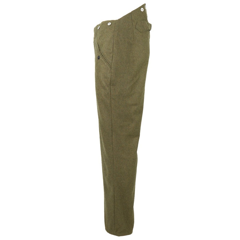 German Army Field Grey M40 Wool Trousers - All Sizes WW2 Heer Uniform ...