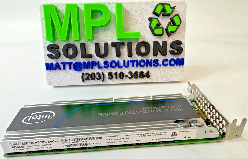 Intel SSD DC P3700 Series 800GB SSDPEDM800G4P PCIe NVMe 2.5''PCI3 3.0 ...