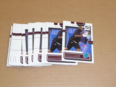 2022 Panini Donruss BASE LOT OF 50 CARDS PHIDARIAN MATHIS COMMANDERS ...
