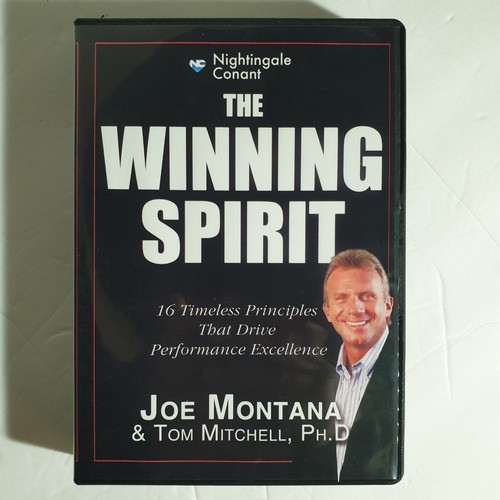 Joe Montana - 4 CDs Audio - The Winning Spirit (Nightingale Conant) Tom ...