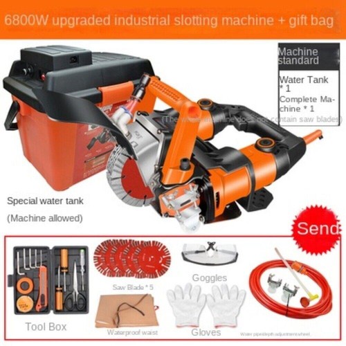 High Power Trenching Installation Concrete Dust-free Cutting Machine | eBay