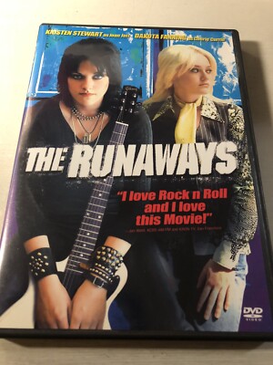 The Runaways (2010) DVD Music Biography Drama Dakota Fanning Kristen ...