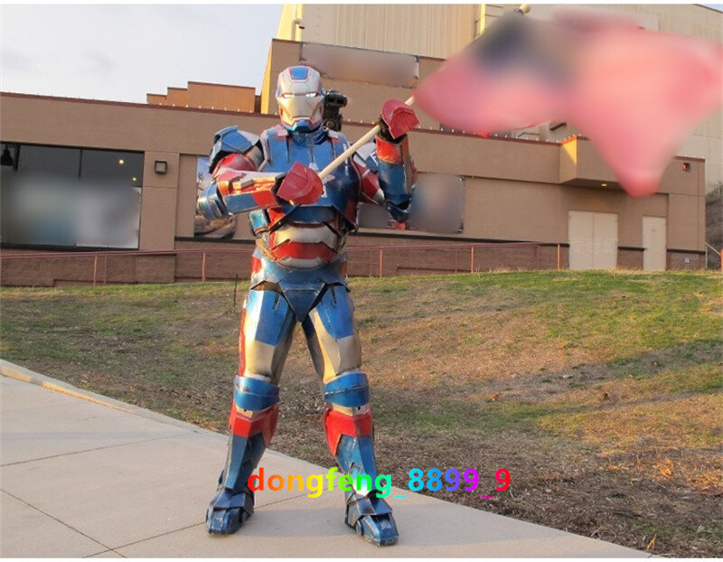 Iron Man DIY Armor Helmet Suit War Machine Iron Patriot Cosplay Props ...