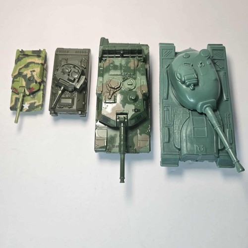 Lot of 4 Vintage Diecast Tanks | eBay