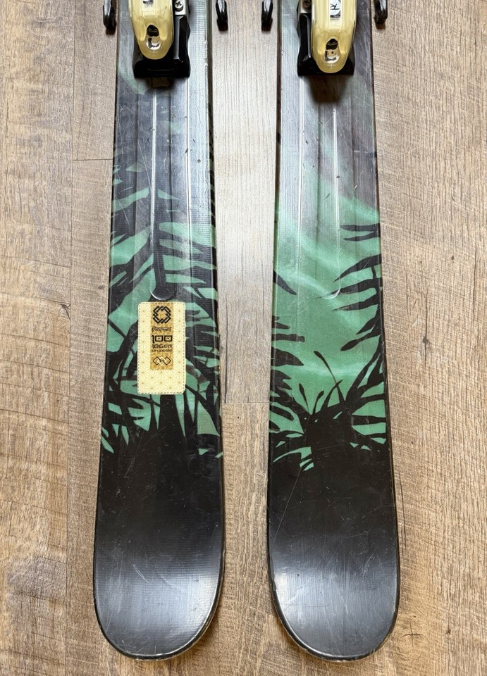 LINE Prophet 100 mm Width 186 Cm Skis W/ Rossignol Bindings | eBay