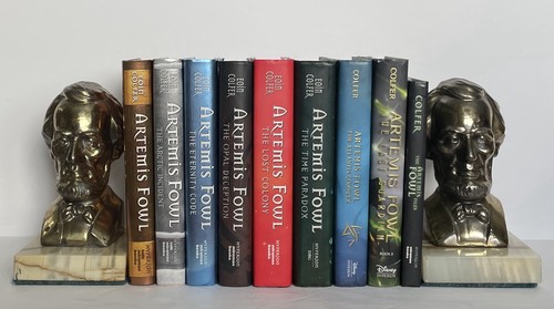 ARTEMIS FOWL Series COMPLETE SET #1-8 PLUS ~ 9 HARDCOVER Books ~ Eion ...