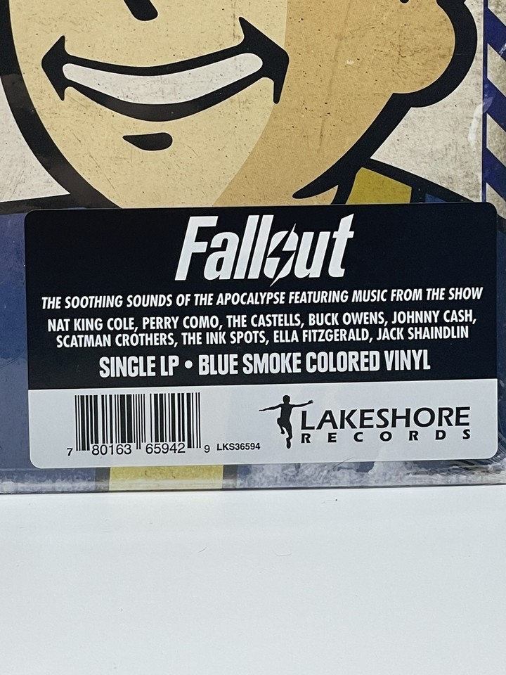 NEW Fallout The Soothing Sounds Of The Apocalypse Soundtrack Blue Smoke Vinyl LP | eBay