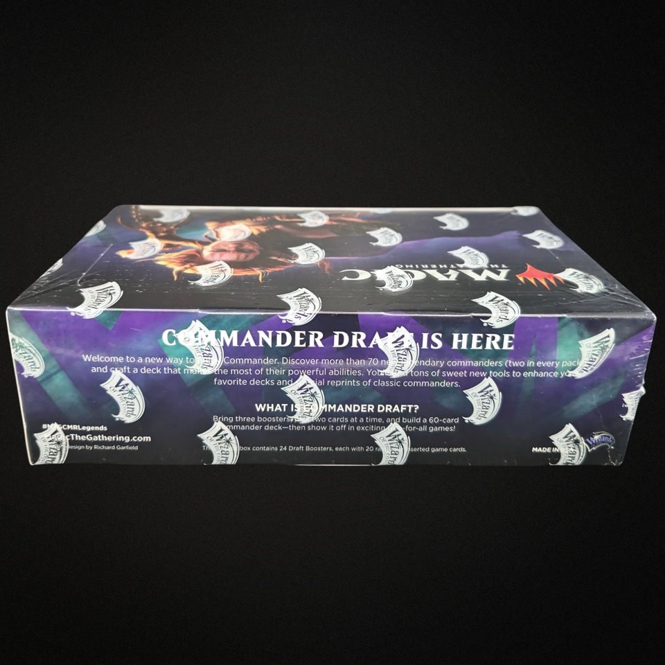 Magic The Gathering - Commander Legends - Draft Booster Box - Factory ...