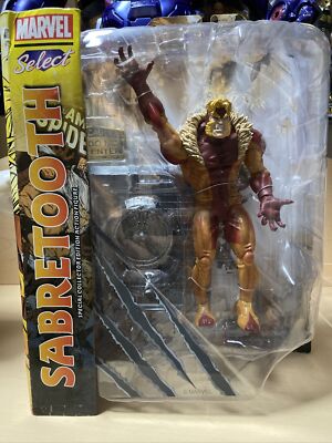 MARVEL SELECT - SABRETOOTH - SPECIAL COLLECTOR EDITION ACTION FIGURE ...