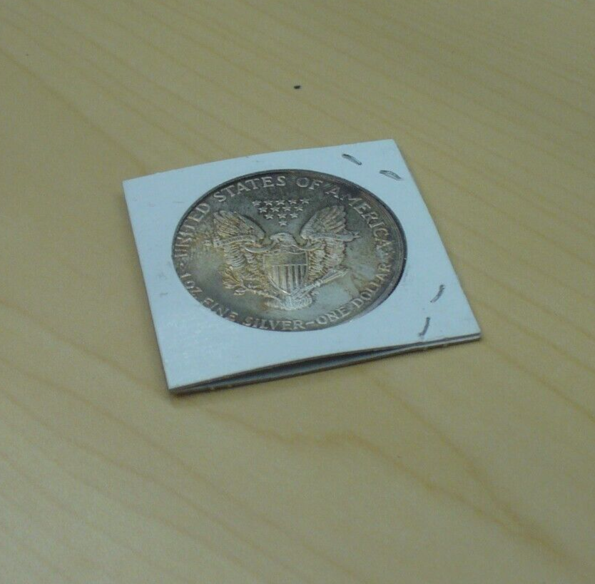 2002 LIBERTY SILVER DOOLAR w/Tarnish UnCir | eBay