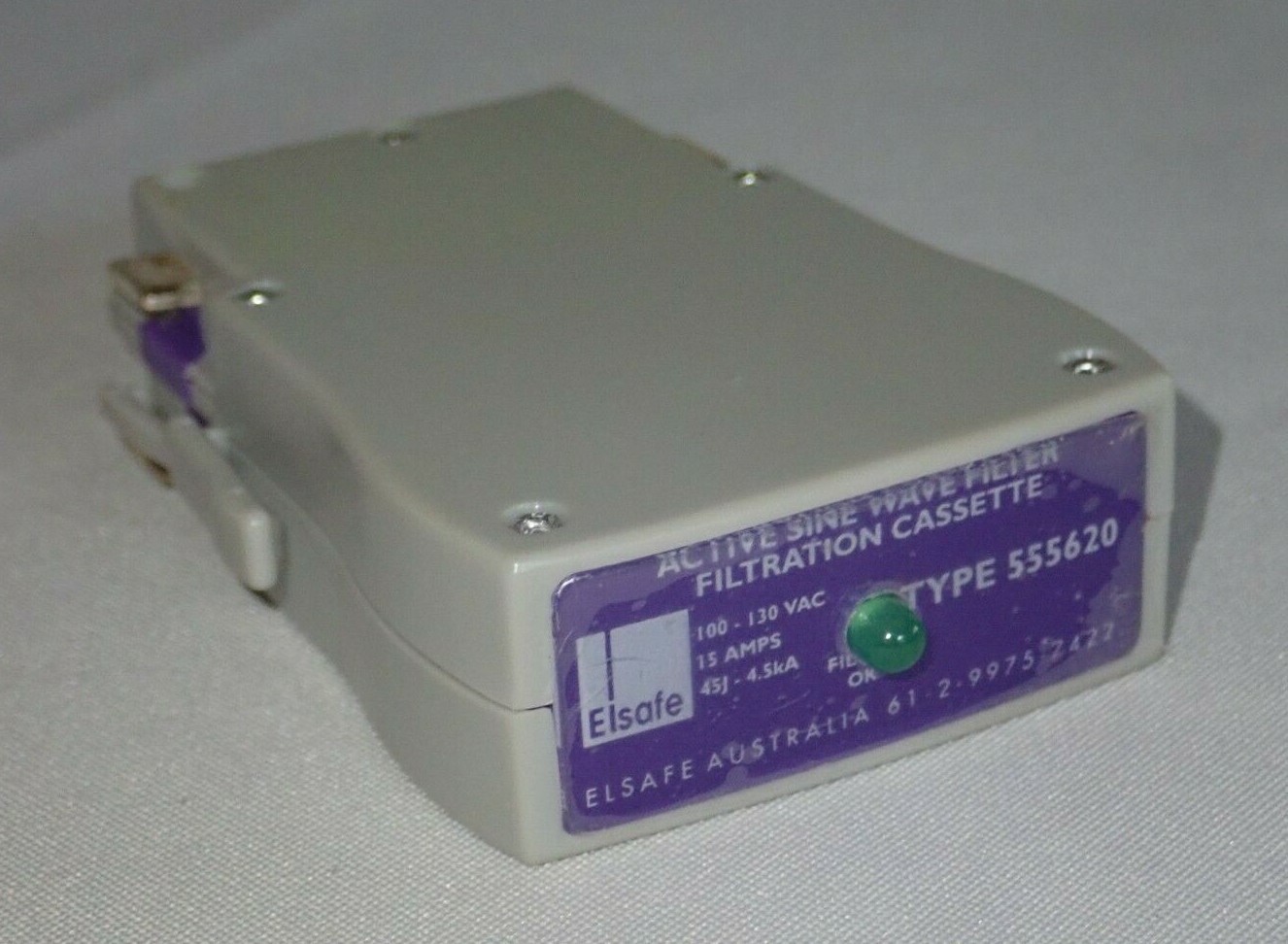 ELSAFE 555620 ACTIVE SINE WAVE FILTER FILTRATION CASSETTE 100-130VAC ...