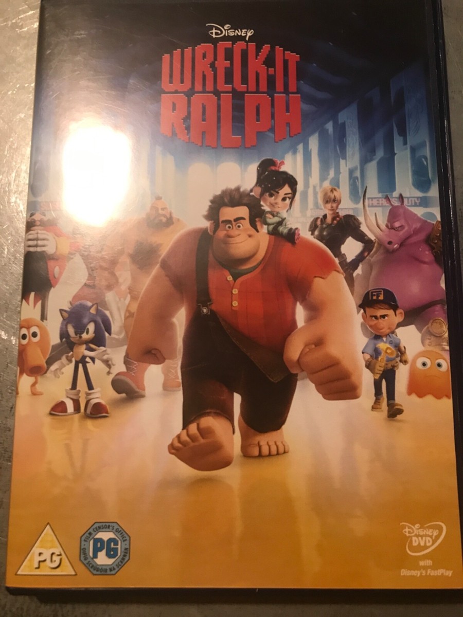 Wreck It Ralph Dvd Zavvi