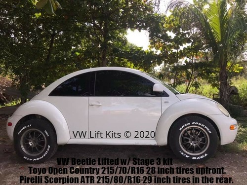 Best Lift Kit for VW New Beetle MK4 Overland VW High Life Stage 3 ...