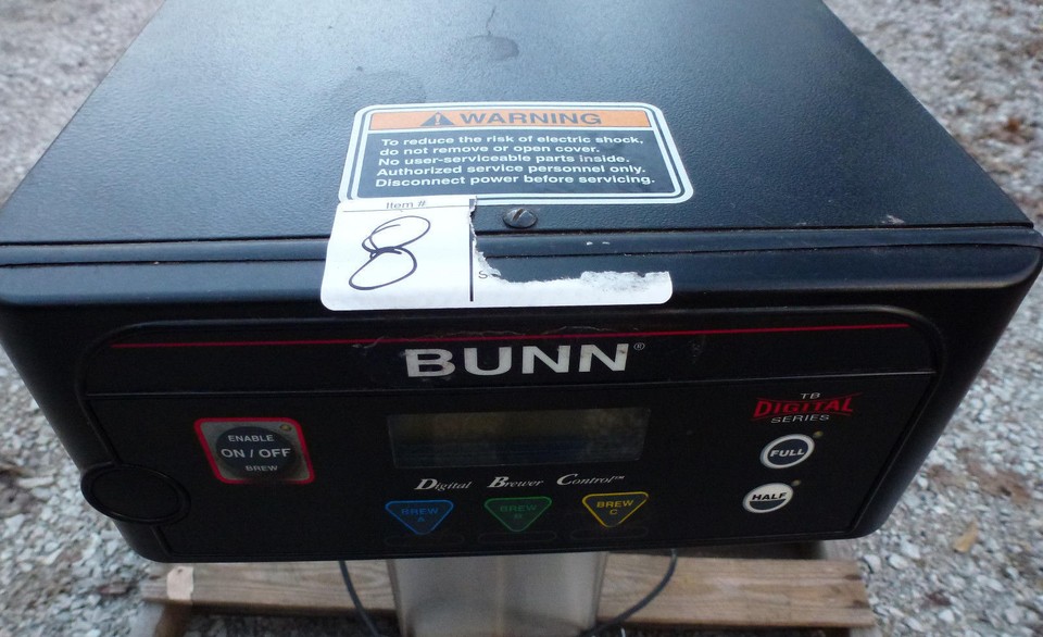 BUNN ITB Dual Commercial Tea Brewer maker iced ice dispenser infusion ...